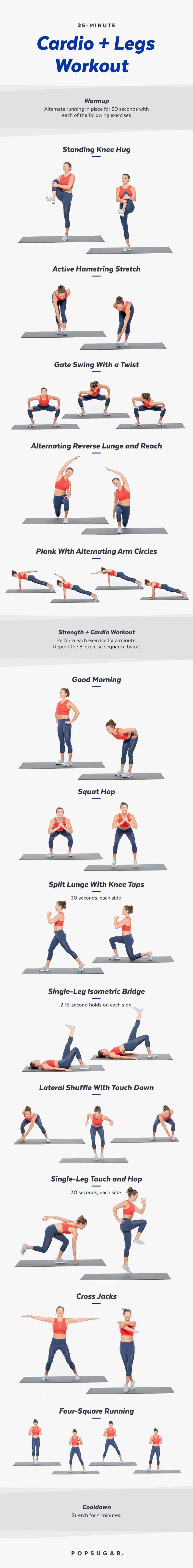 At-Home Cardio With Focus on Legs | PS Fitness