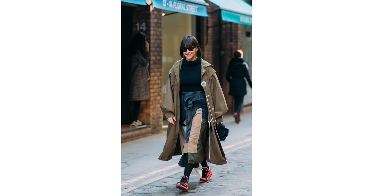 Day 2 | Street Style at London Fashion Week Fall 2018 | POPSUGAR ...