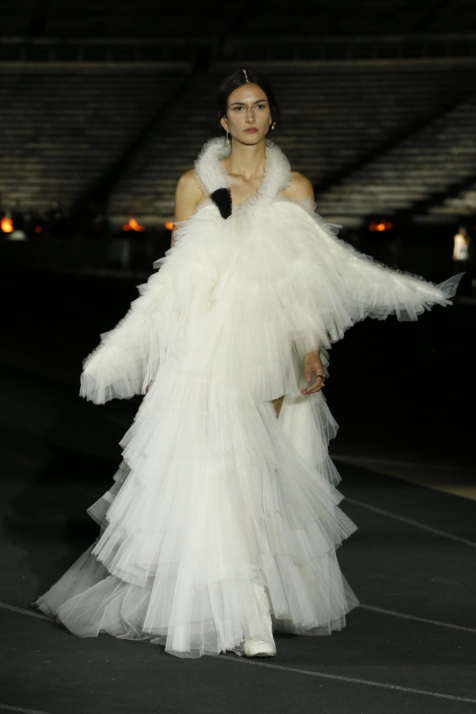 Dior's Re-Created Björk’s Swan Dress From the 2001 Oscars | PS Fashion