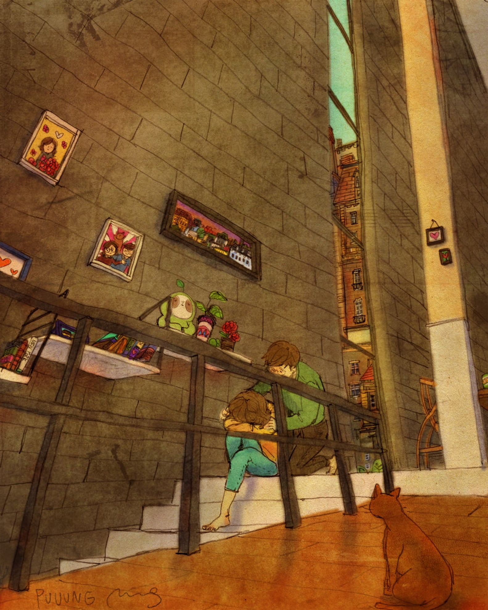 Korean Artist Puuung's Relationship Art | PS Love