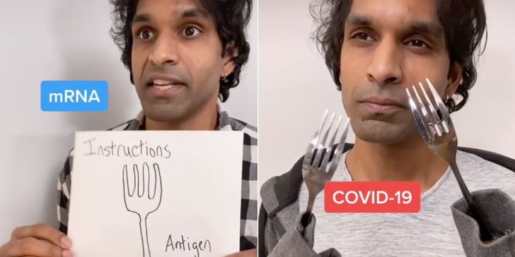 This TikTok Explains How mRNA COVID-19 Vaccines Work | POPSUGAR Fitness
