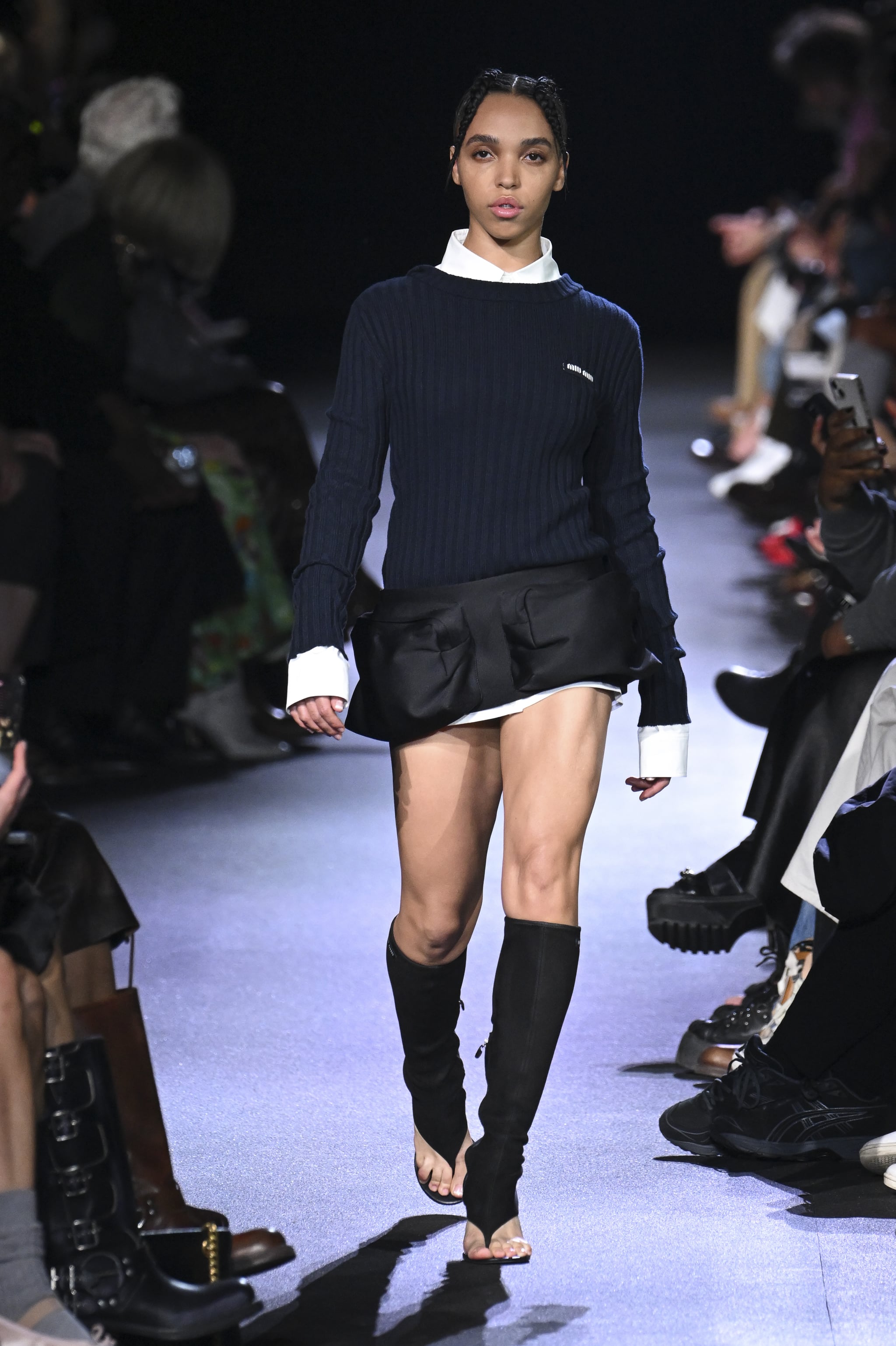 Celebrities Wearing Miu Miu's Controversial Thong Boots | POPSUGAR ...