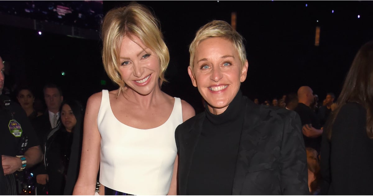 Ellen DeGeneres Portia de Rossi People's Choice Awards 2016 | POPSUGAR ...