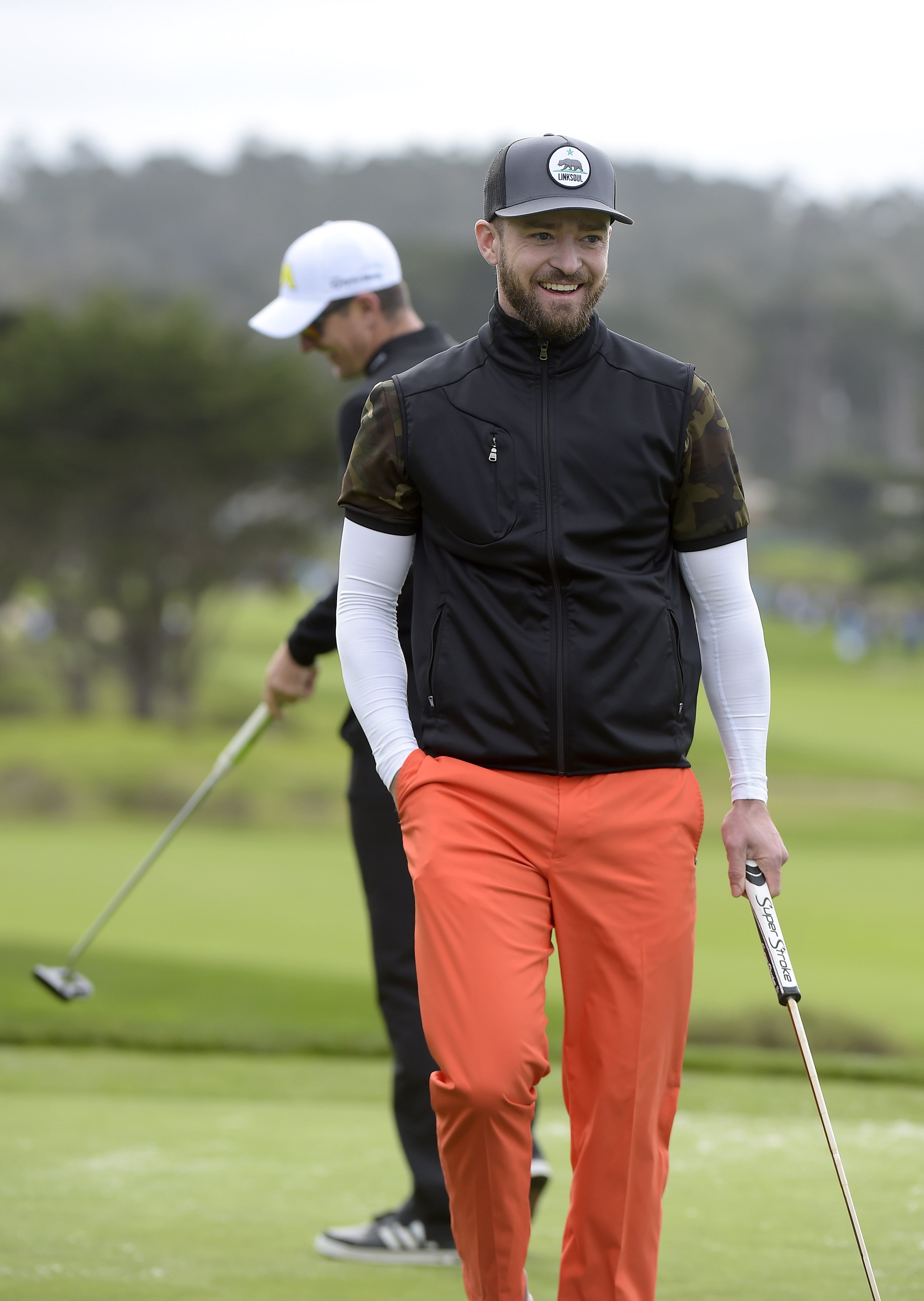 Justin Timberlake at the Pebble Beach Pro-Am 2017 | Pictures | PS Celebrity