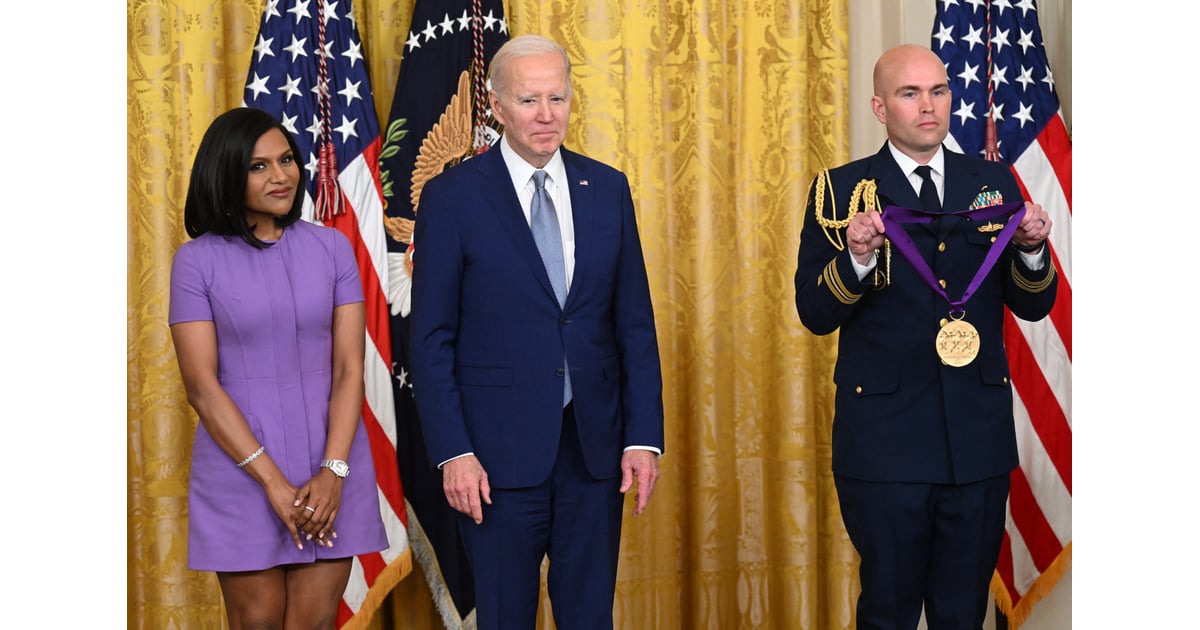Mindy Kaling Receives National Medal Of Arts At White House Popsugar