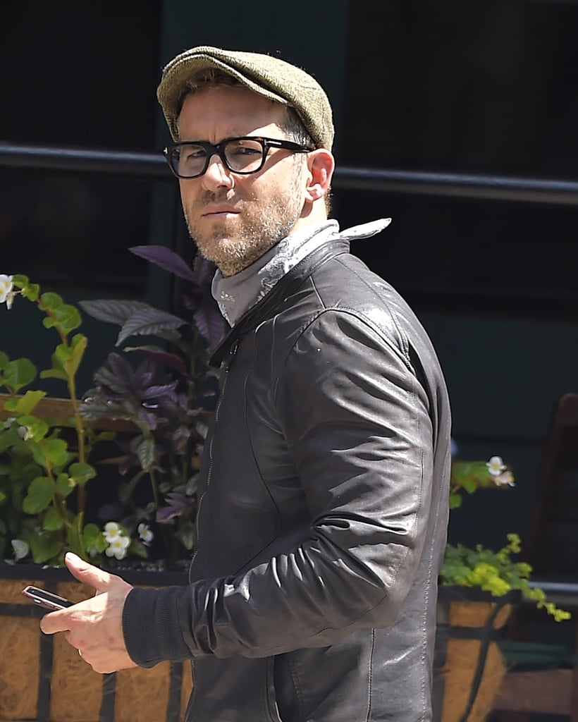 Ryan Reynolds Riding His Motorcycle in NYC August 2016 | POPSUGAR Celebrity