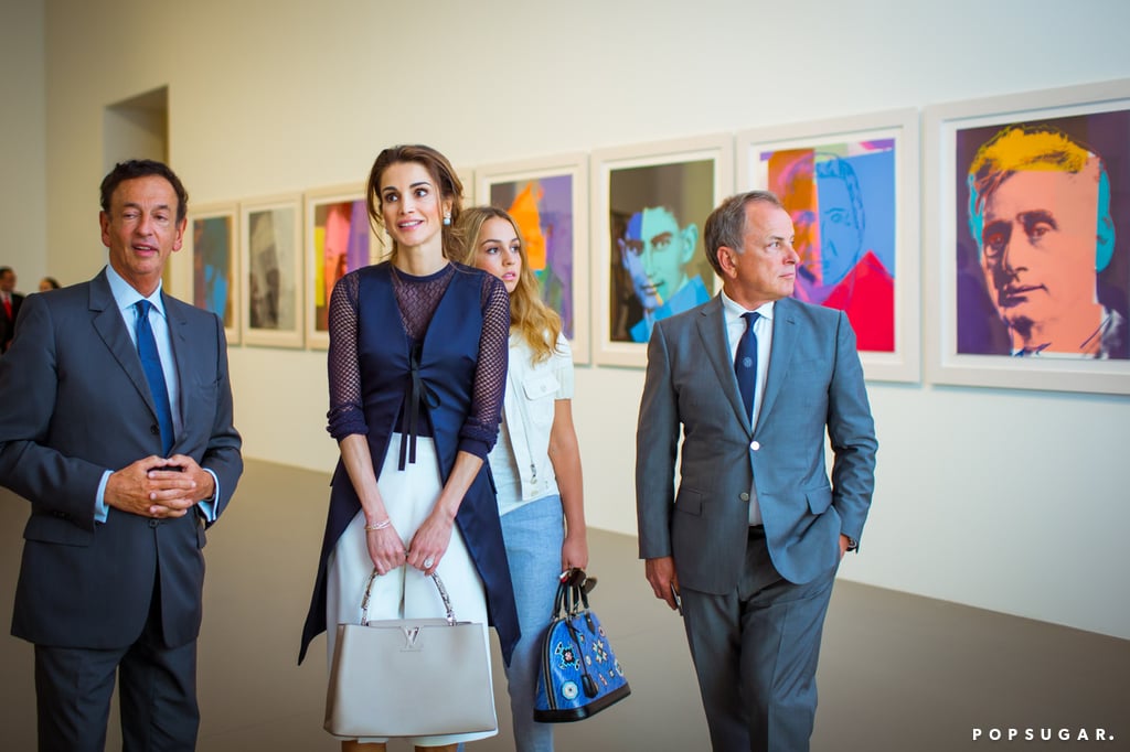 Queen Rania's Style in Paris | POPSUGAR Latina