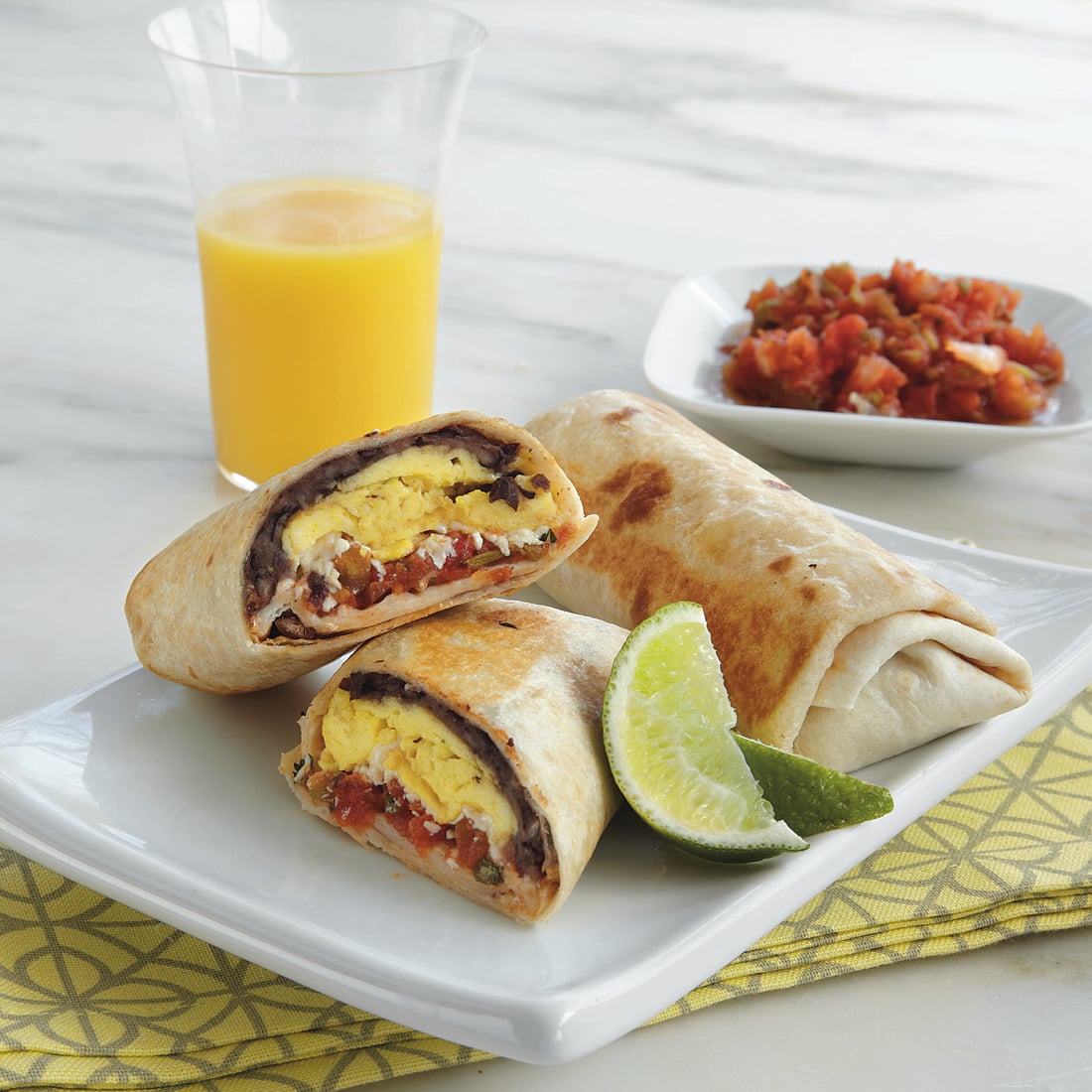Hack My Life Breakfast Burrito - Kinastro