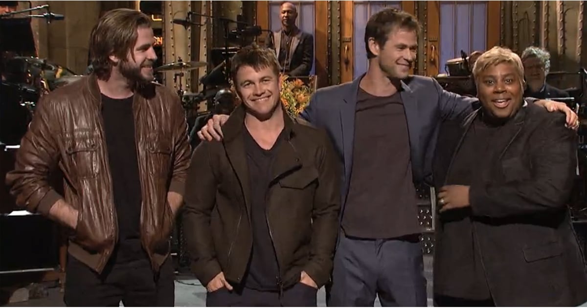 Hemsworth Brothers on Saturday Night Live 2015 | Video | POPSUGAR Celebrity