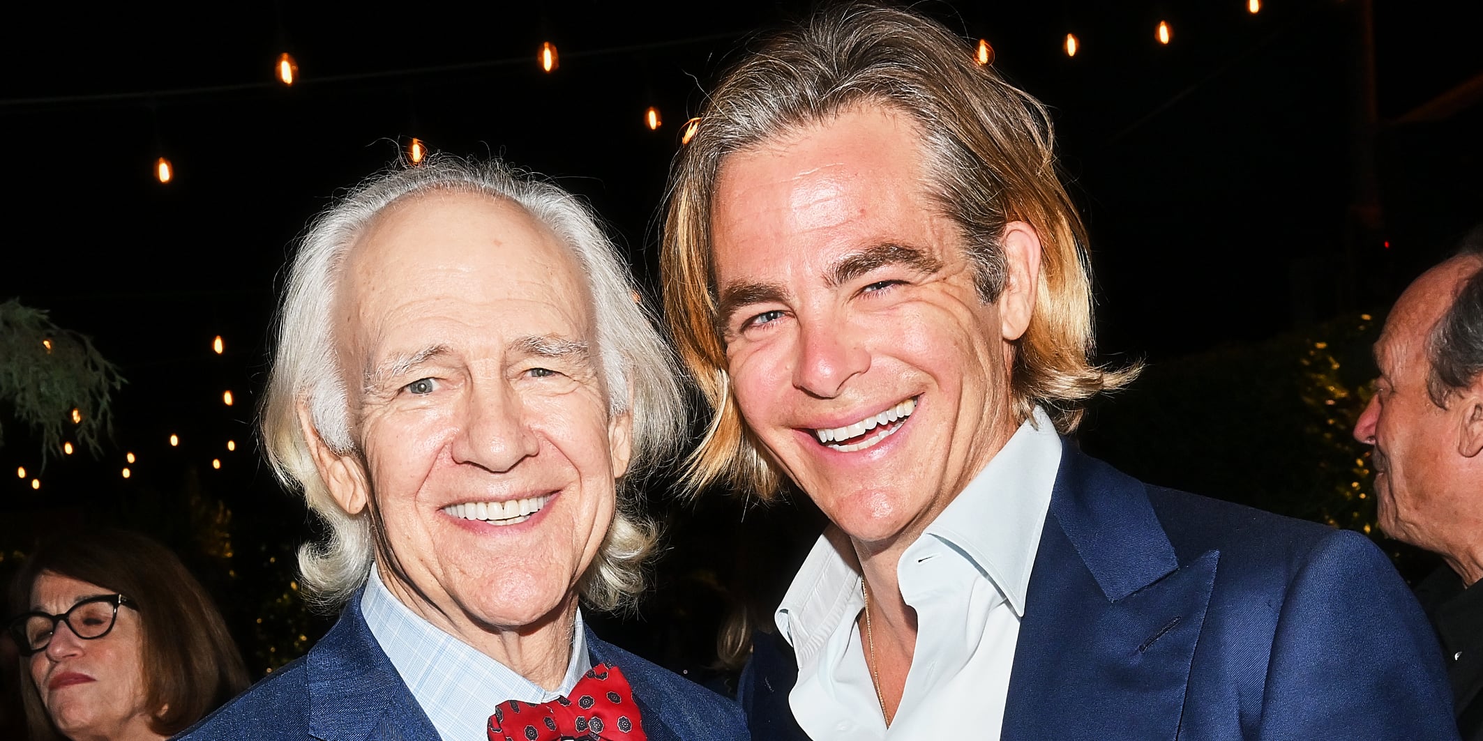 Chris Pine With His Dad Pictures | PS Celebrity