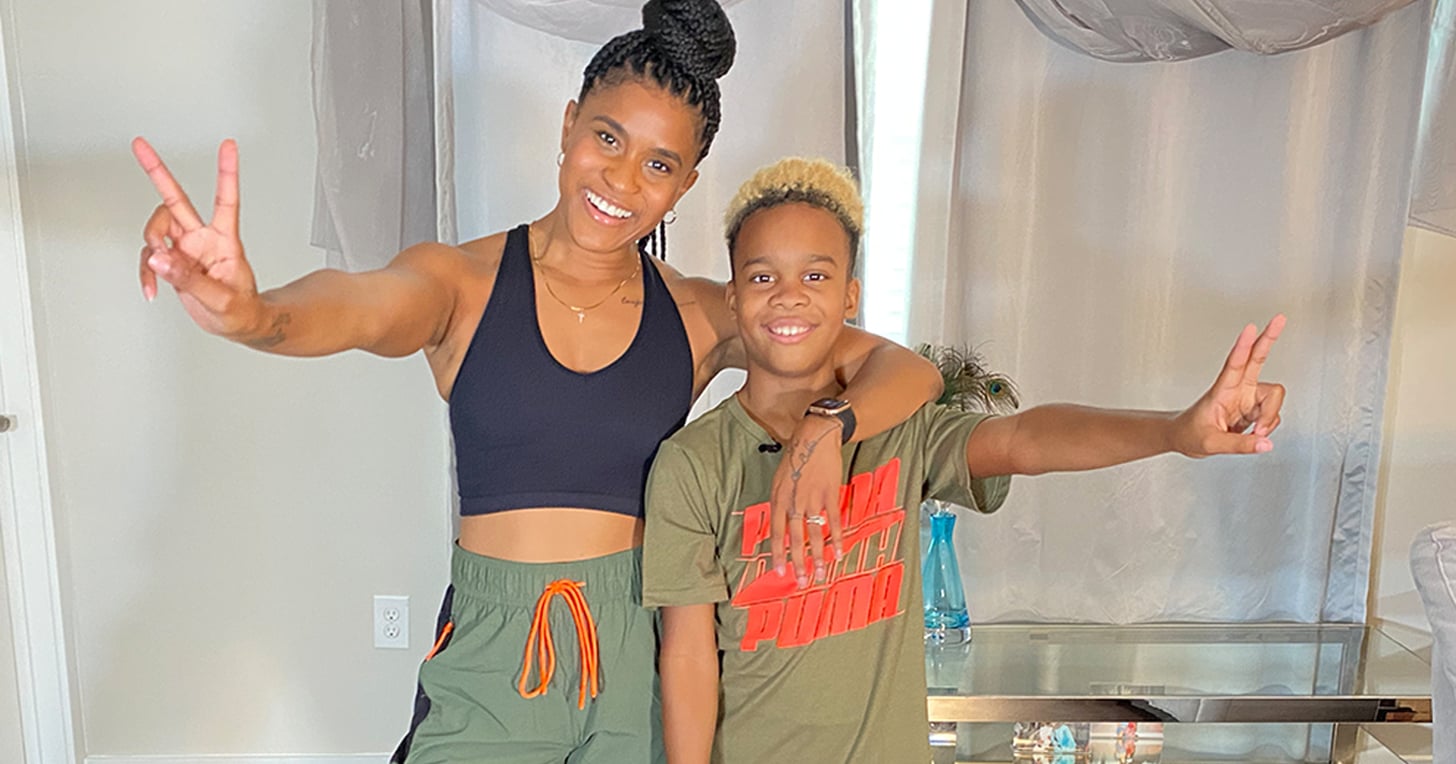 10-Minute Family Kickboxing Workout With Mini Pop Kids | PS Fitness