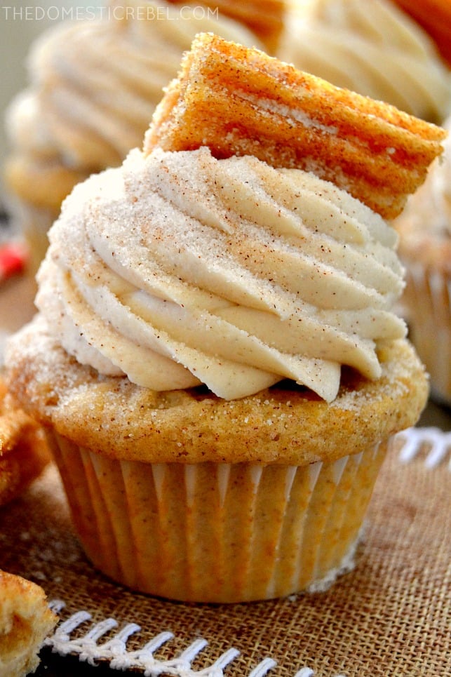 Churro Cupcakes | Churro Dessert Recipes | POPSUGAR Food Photo 11