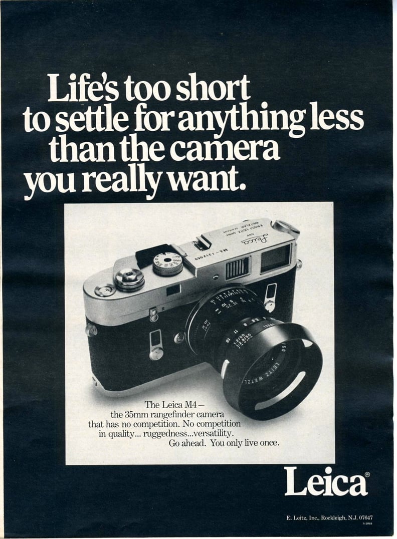Vintage Camera Ads | PS Tech