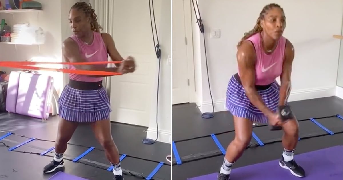 Serena Williams Shares Her Intense Workout Routine on TikTok | PS Fitness