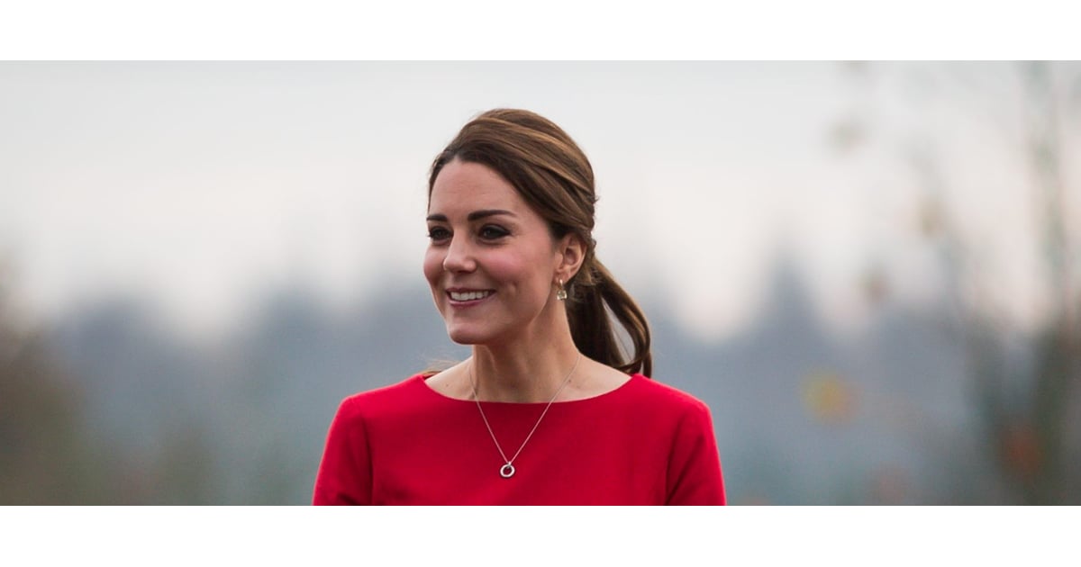 Kate Middleton With a Ponytail | POPSUGAR Beauty