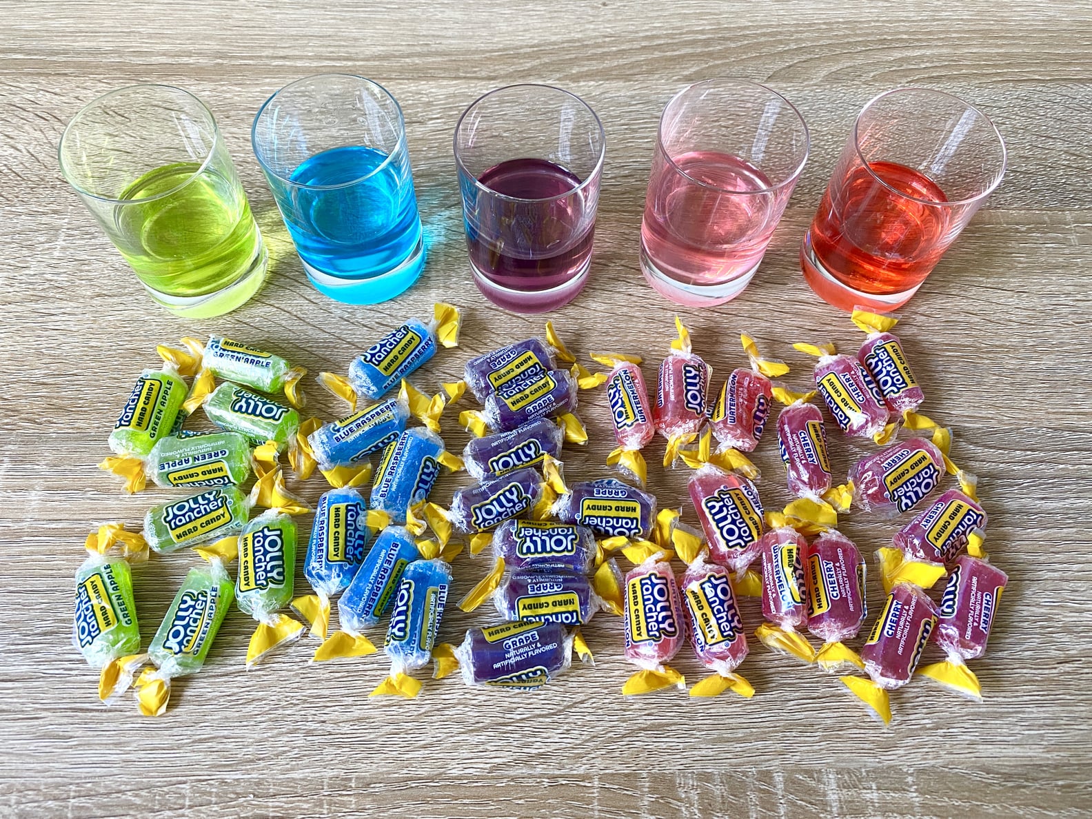 How to Make Rainbow Jolly Rancher Shots | PS Food