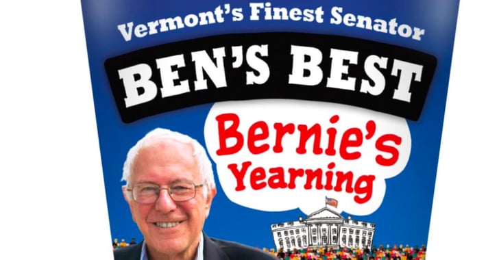 Bernie Sanders Ben & Jerry's Ice Cream Flavor | POPSUGAR Food
