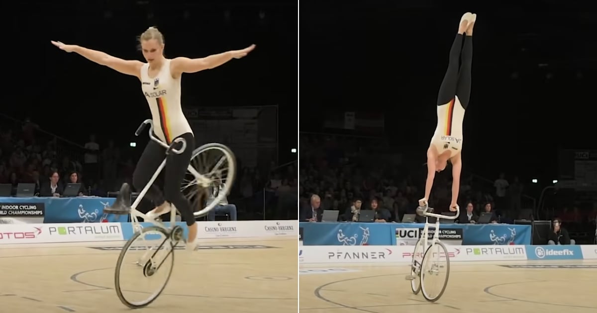 Watch Viola Brand's Amazing 2017 Artistic Cycling Routine | PS Fitness