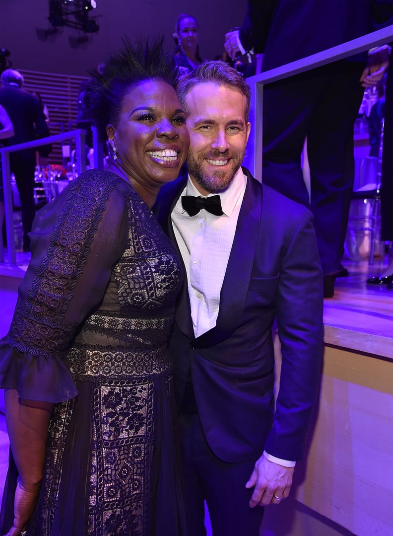 Leslie Jones With Ryan Reynolds at Time 100 Gala 2017 | PS Celebrity