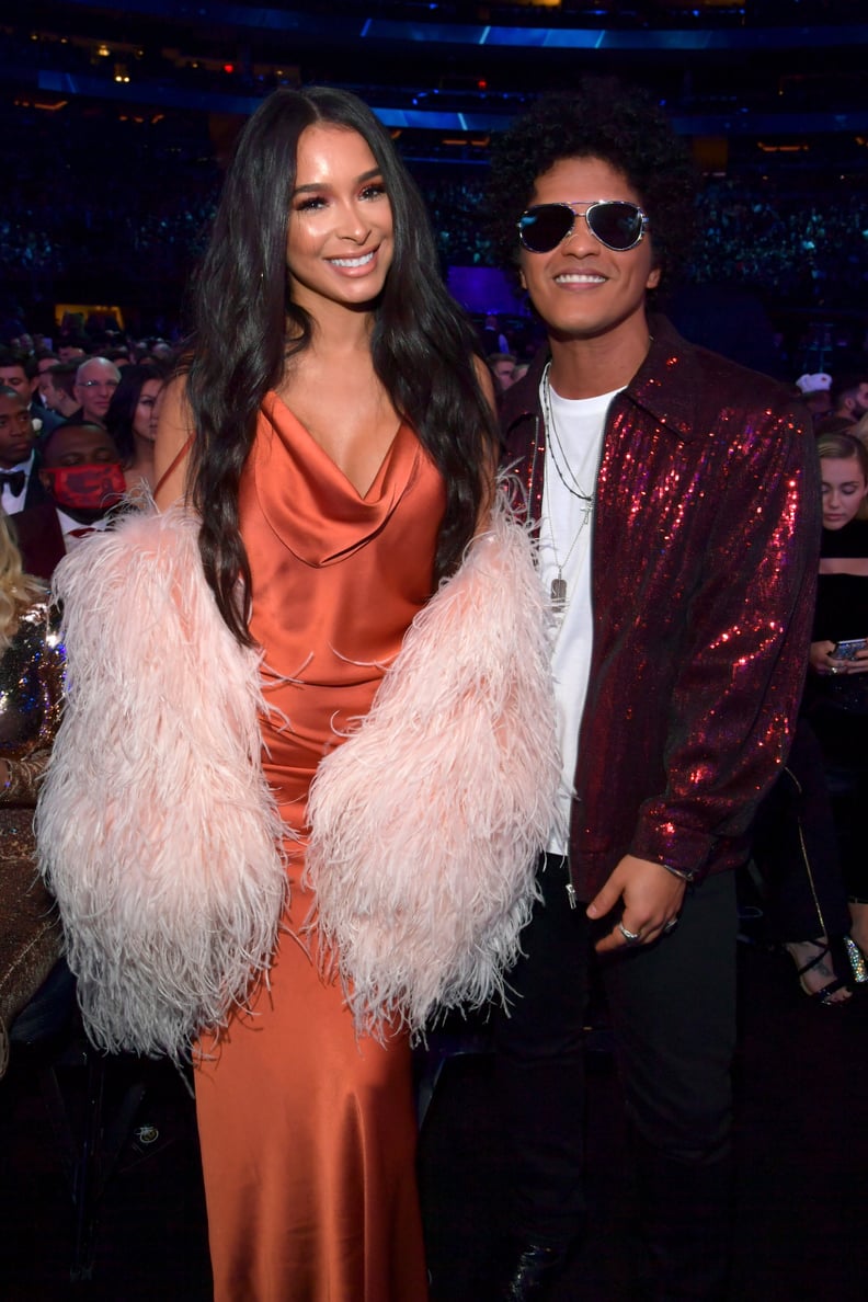 Bruno Mars and Jessica Caban at the 2018 Grammys | PS Celebrity