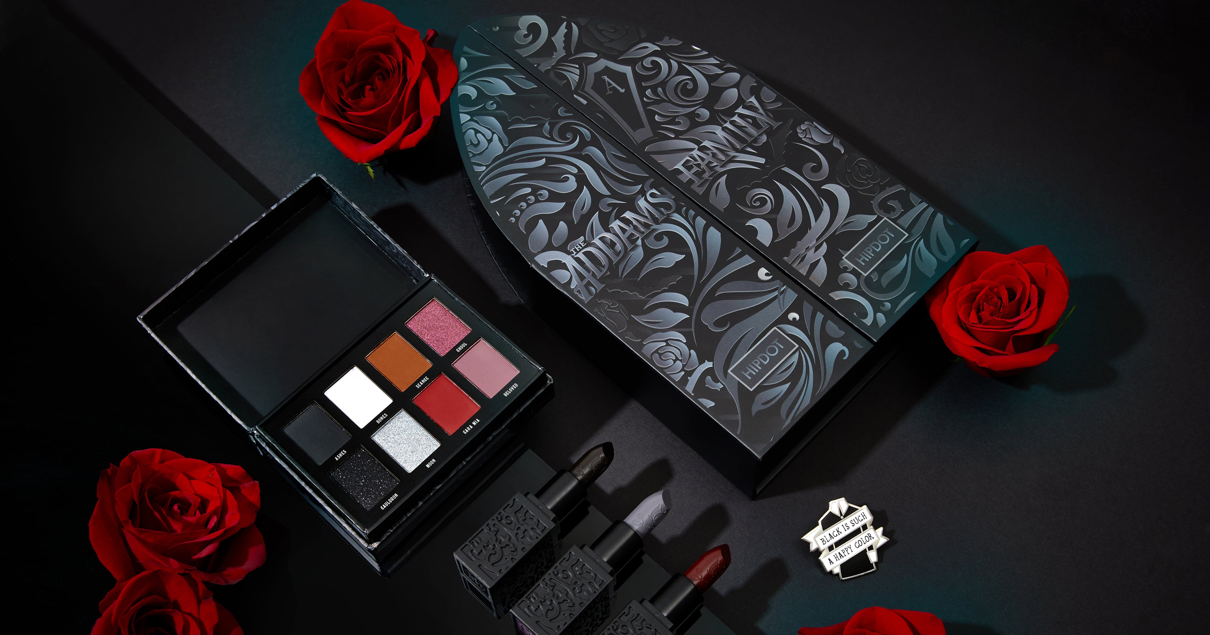 HipDot Just Dropped an Addams Family Makeup Collection | POPSUGAR Beauty
