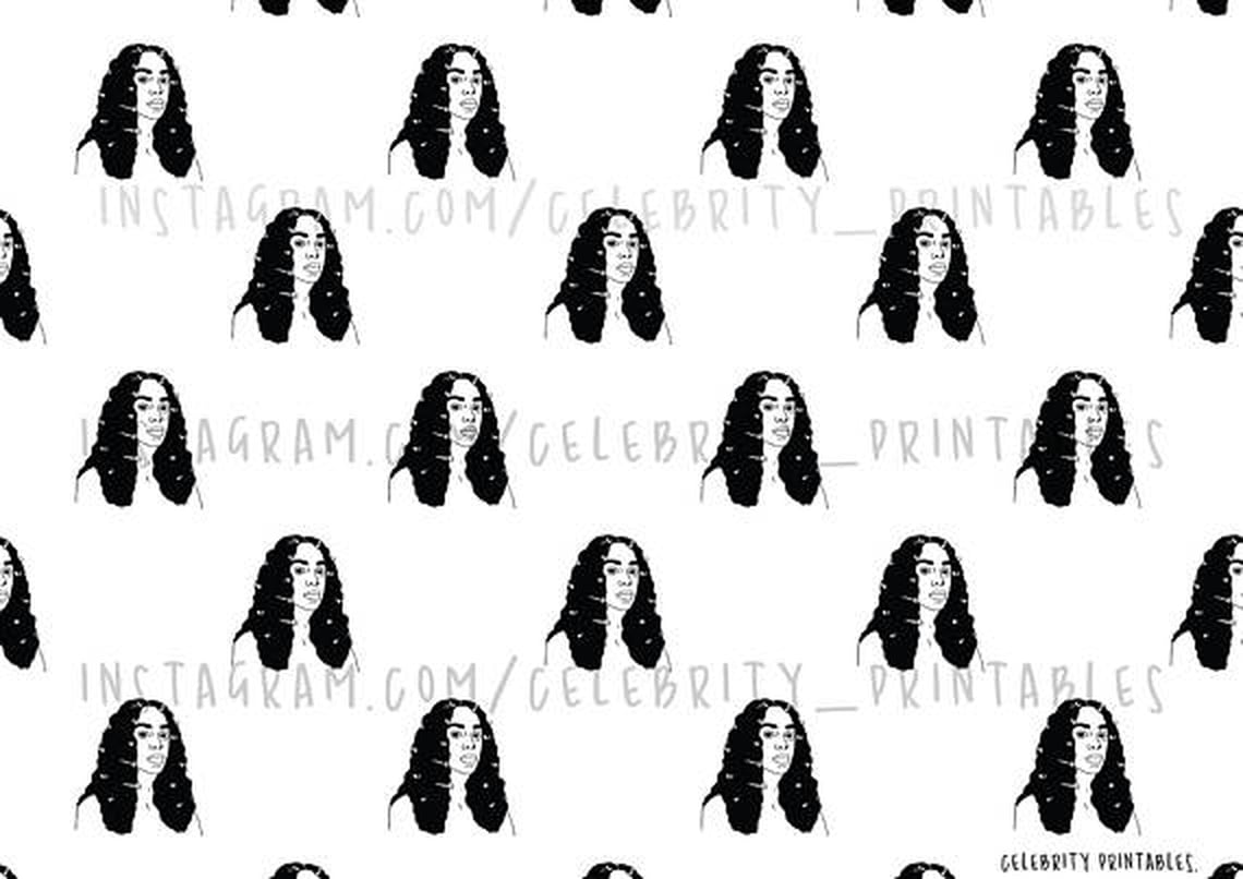 Celebrity Wrapping Paper | PS Celebrity