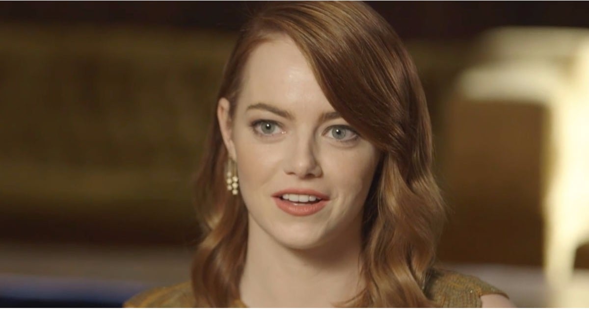 Emma Stone Hollywood Reporter Questions Video January 2017 | POPSUGAR ...