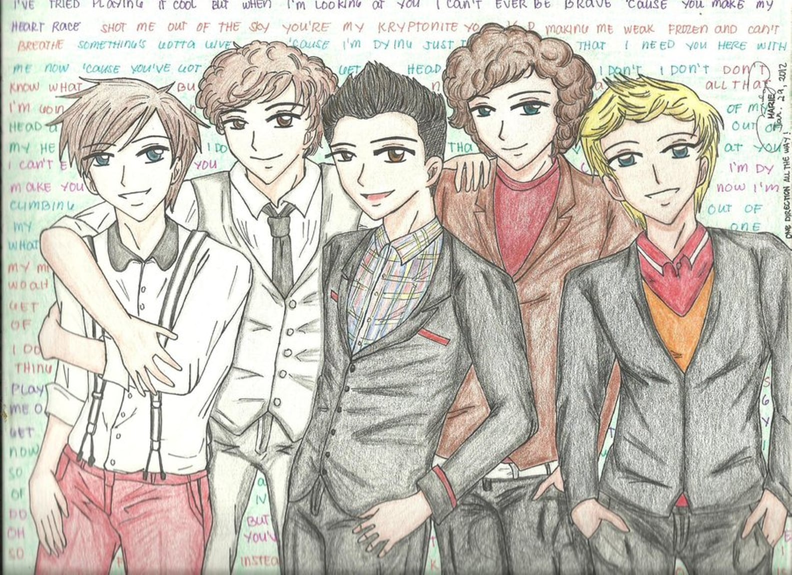 One Direction Fan Art | POPSUGAR Love & Sex