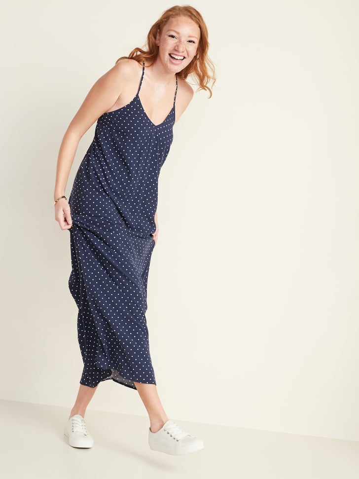 Old Navy Sleeveless V Neck Maxi Shift Dress Best Old Navy Clothes And