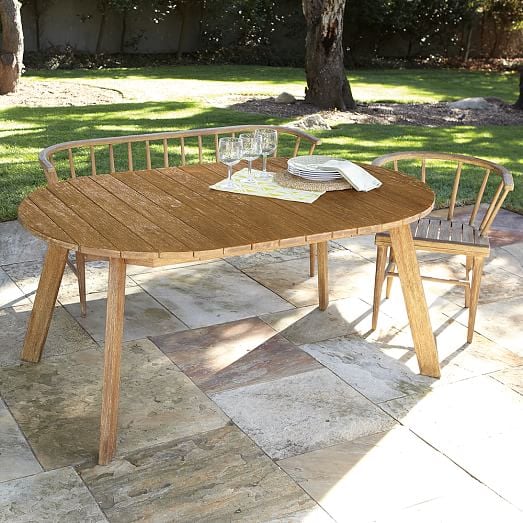 West elm dexter outdoor table store
