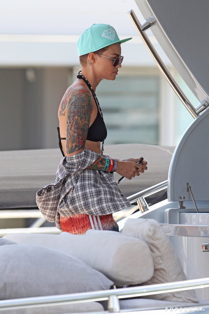 Ruby Rose Bikini Pictures Ibiza August 2015 | POPSUGAR Celebrity Photo 10