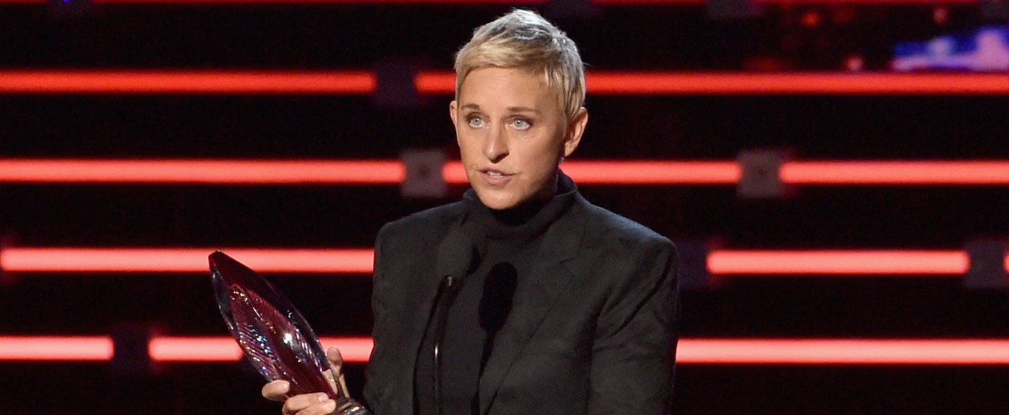Ellen DeGeneres People's Choice Award Speech 2016 | PS Celebrity