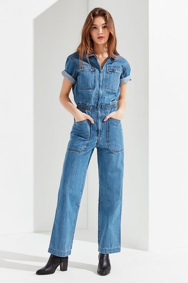 Kylie Jenner's Denim Jumpsuit November 2018 | POPSUGAR Fashion