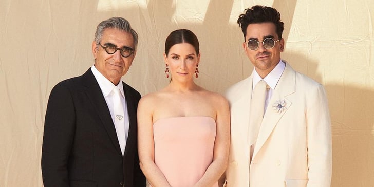 The Levy Family's Best Moments at the 2021 SAG Awards | POPSUGAR ...