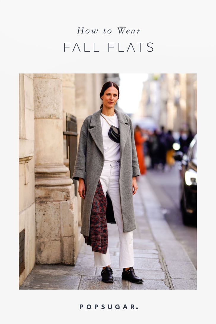 How to Wear Flats Fall 2018 | POPSUGAR Fashion