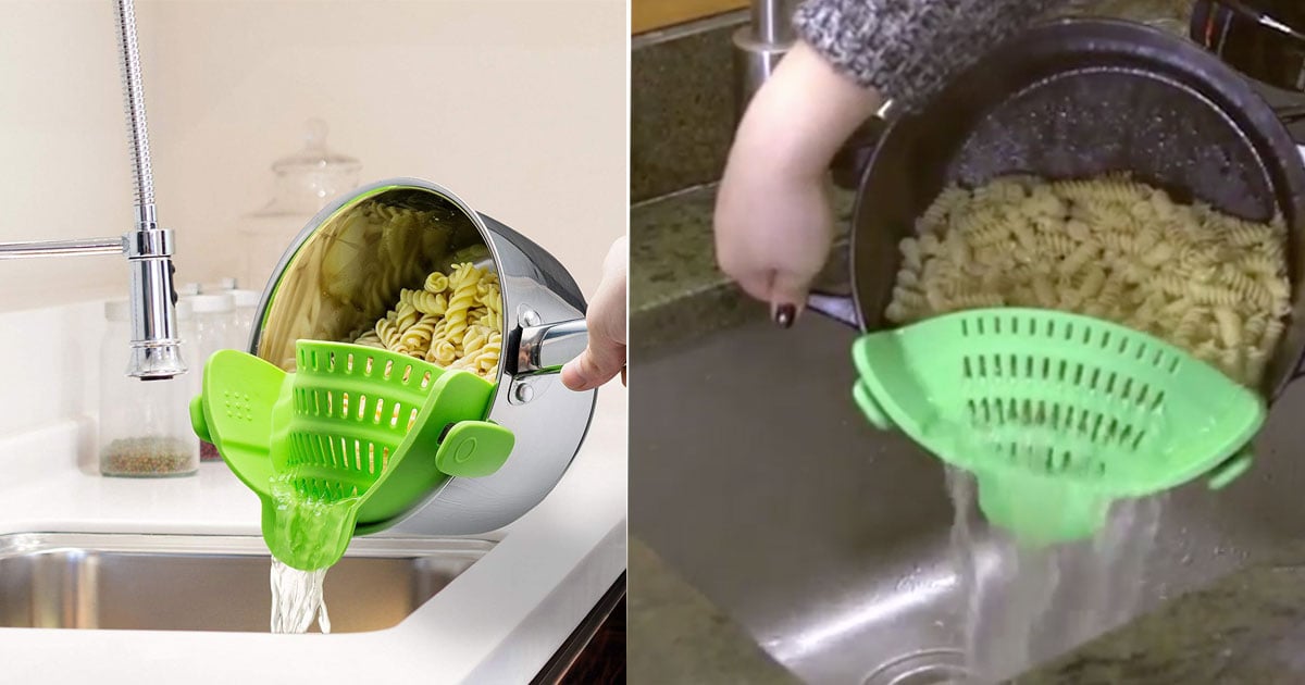 Clip-On Silicone Colander | PS Family