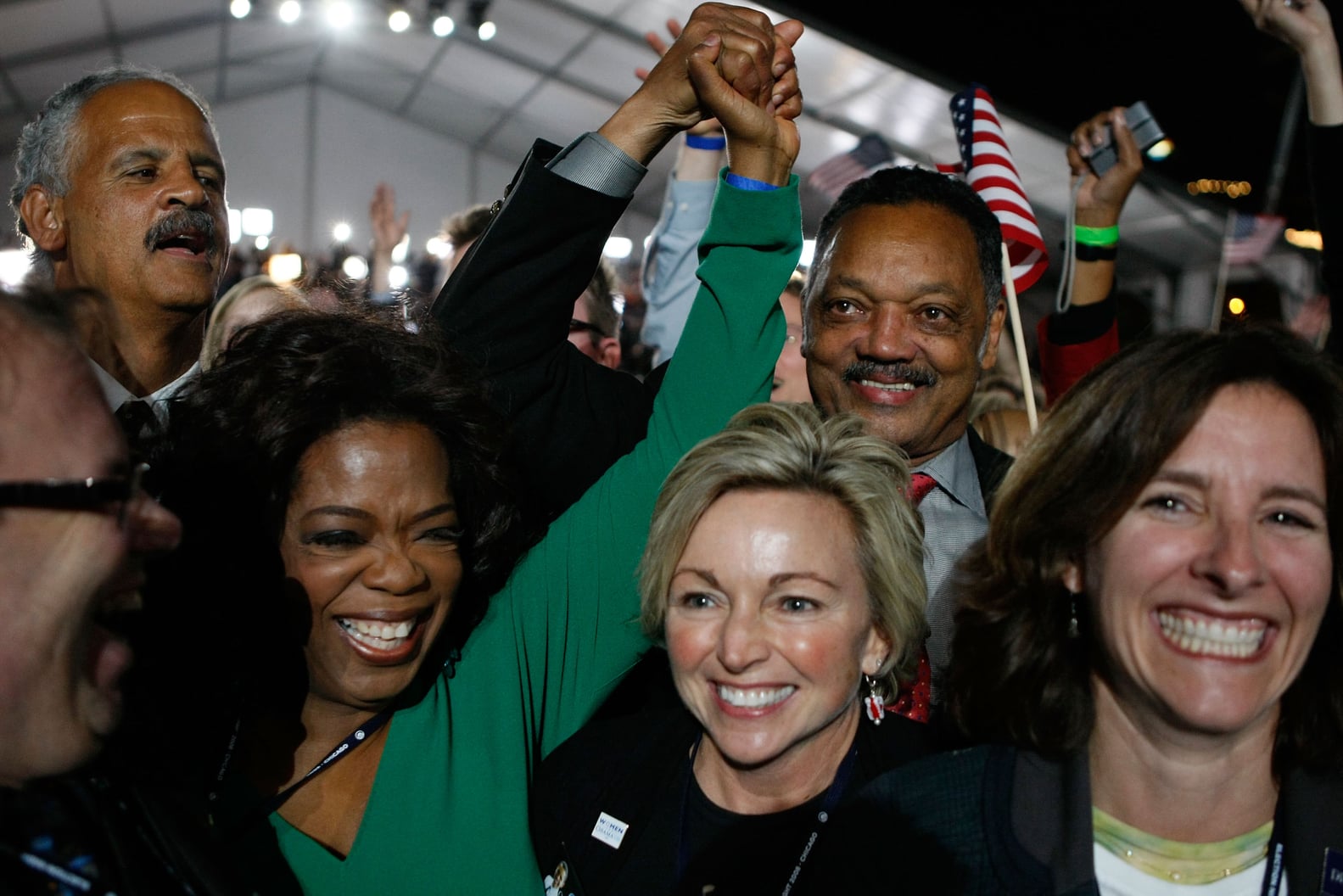 Barack Obama's 2008 Election Night Pictures | PS News