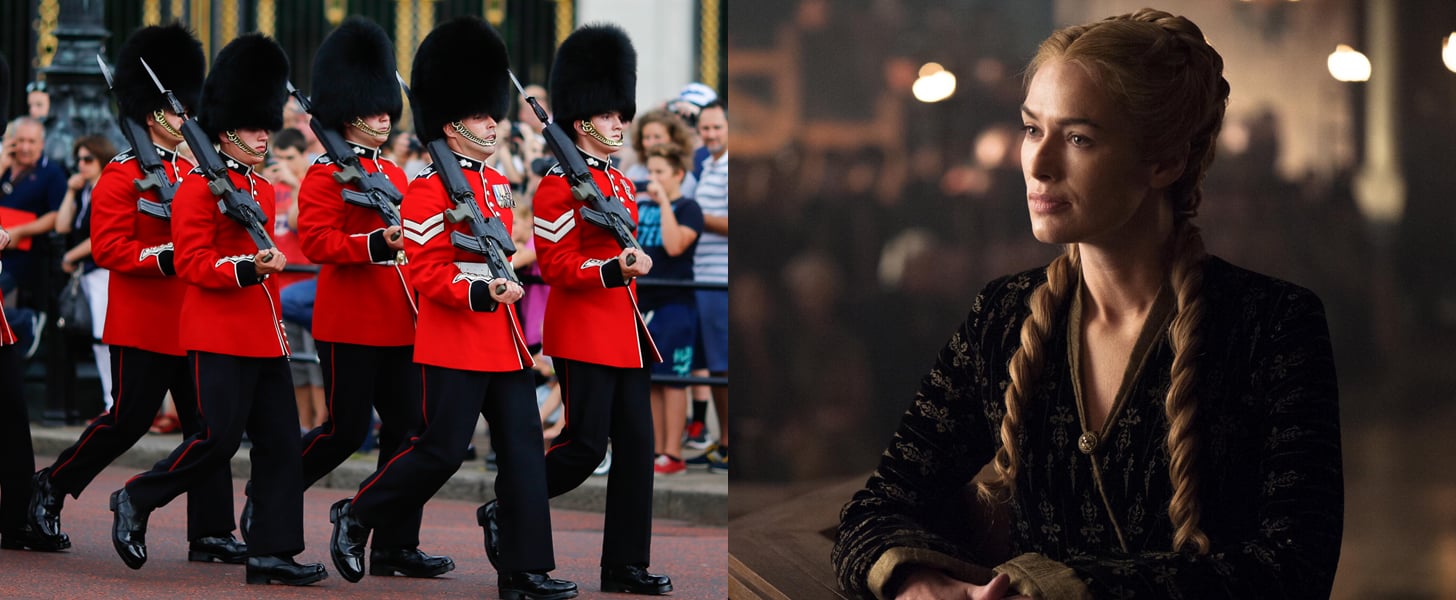 The Queen's Guard Performing the Game of Thrones Theme | POPSUGAR Celebrity