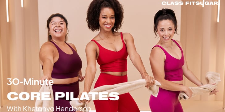 30-Minute Pilates Core Workout With a Towel | POPSUGAR Fitness