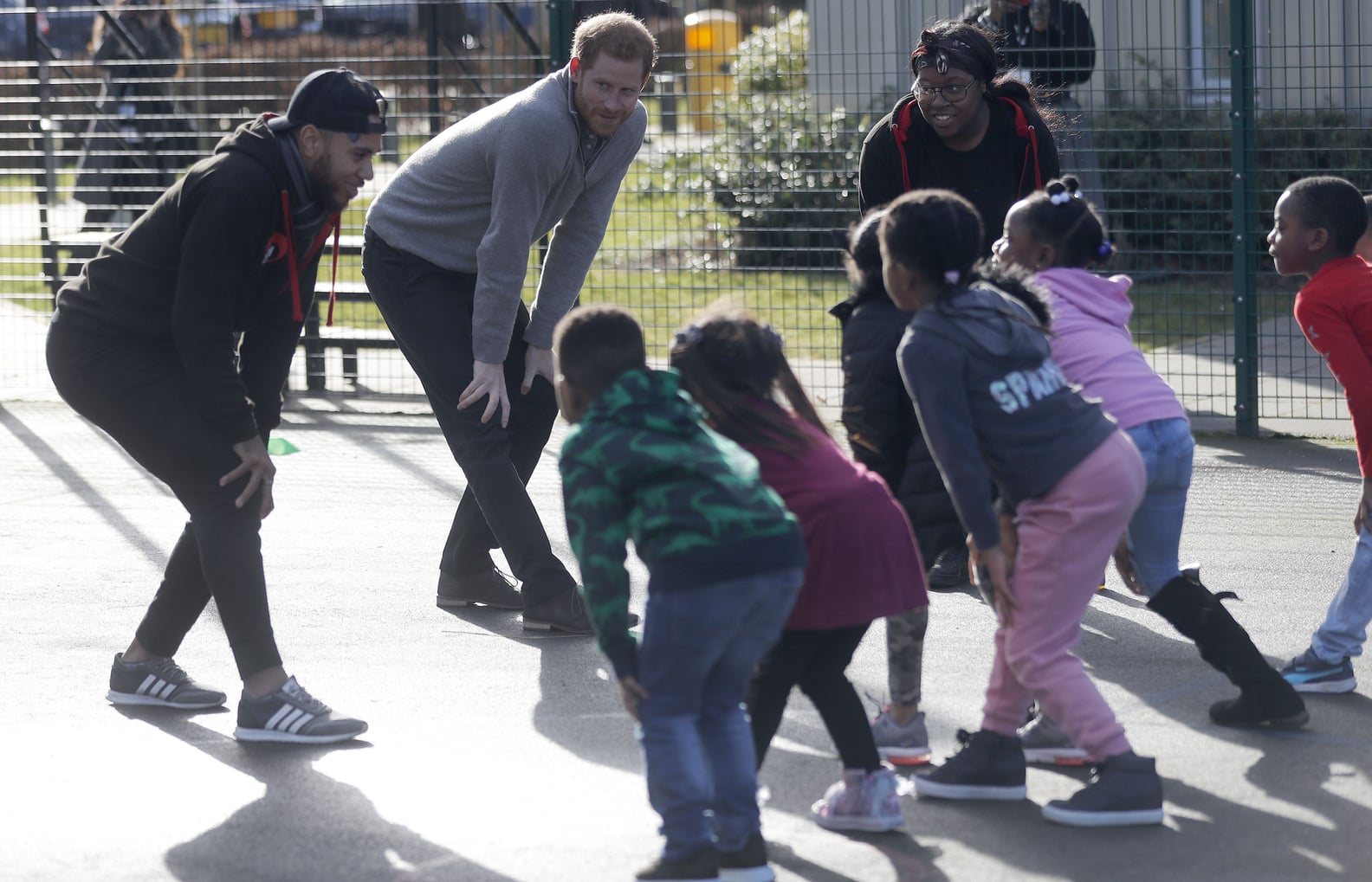 Prince Harry Playing With Kids During Fit and Fed Visit 2018 | PS Celebrity
