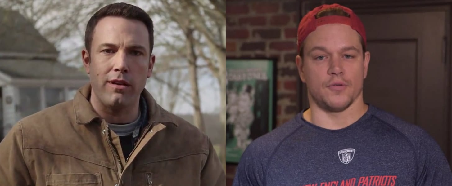 Ben Affleck and Matt Damon in Deflategate Sketch | Video | POPSUGAR ...