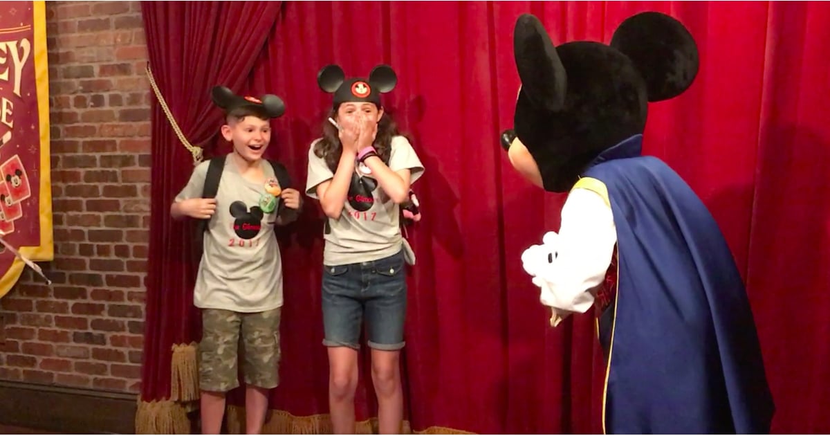 Mickey Surprises Kids With Their Adoption Day | POPSUGAR Family