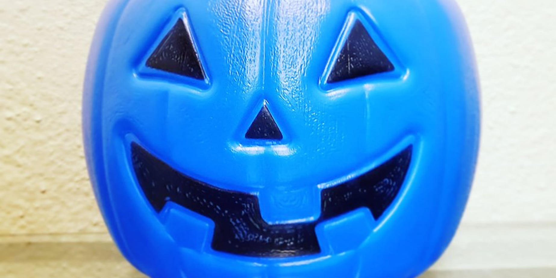 Blue Halloween Bucket For Autism | PS Family