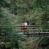 Forest Engagement Photos | POPSUGAR Love & Sex