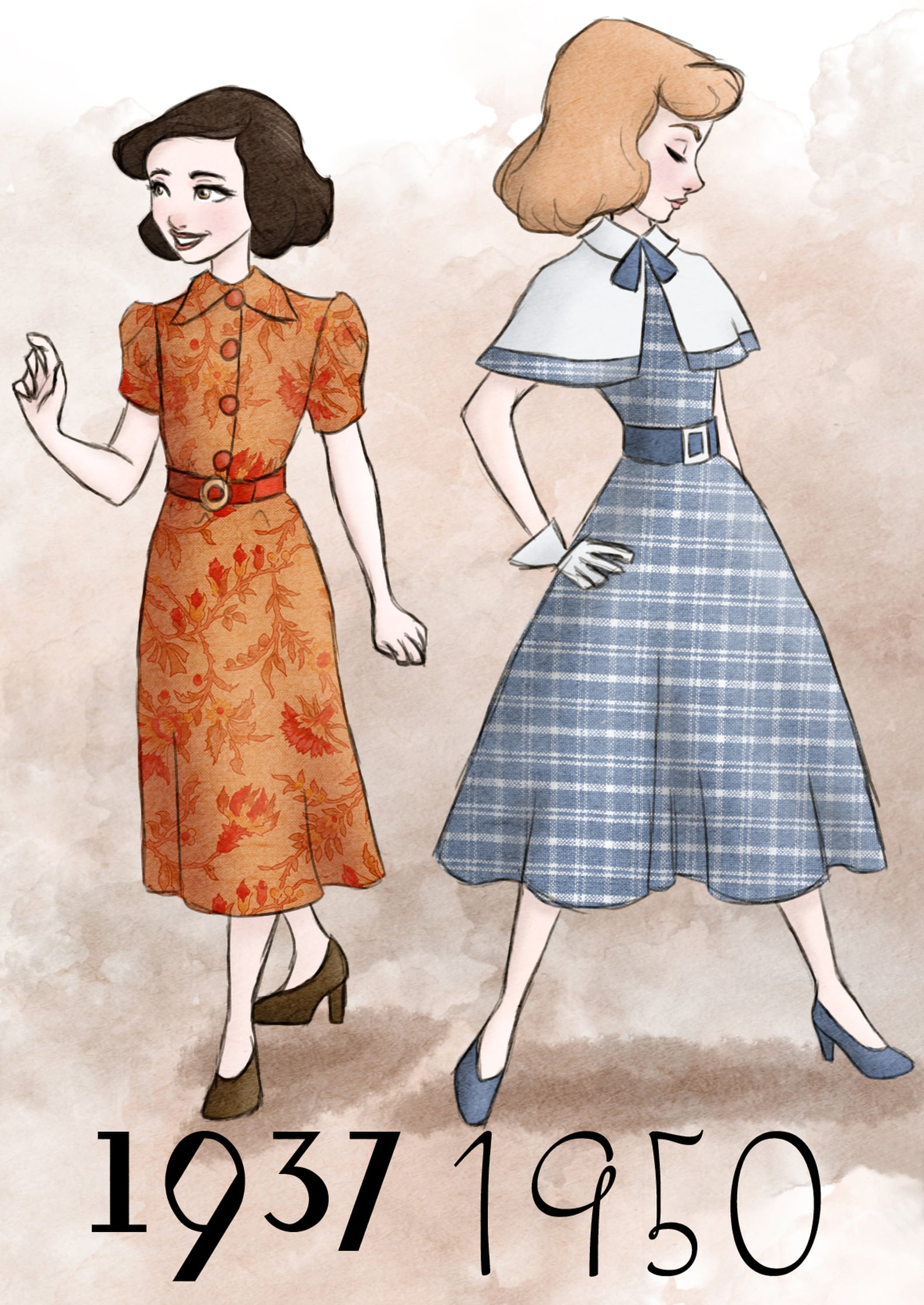 Disney Princess by Years | PS Love