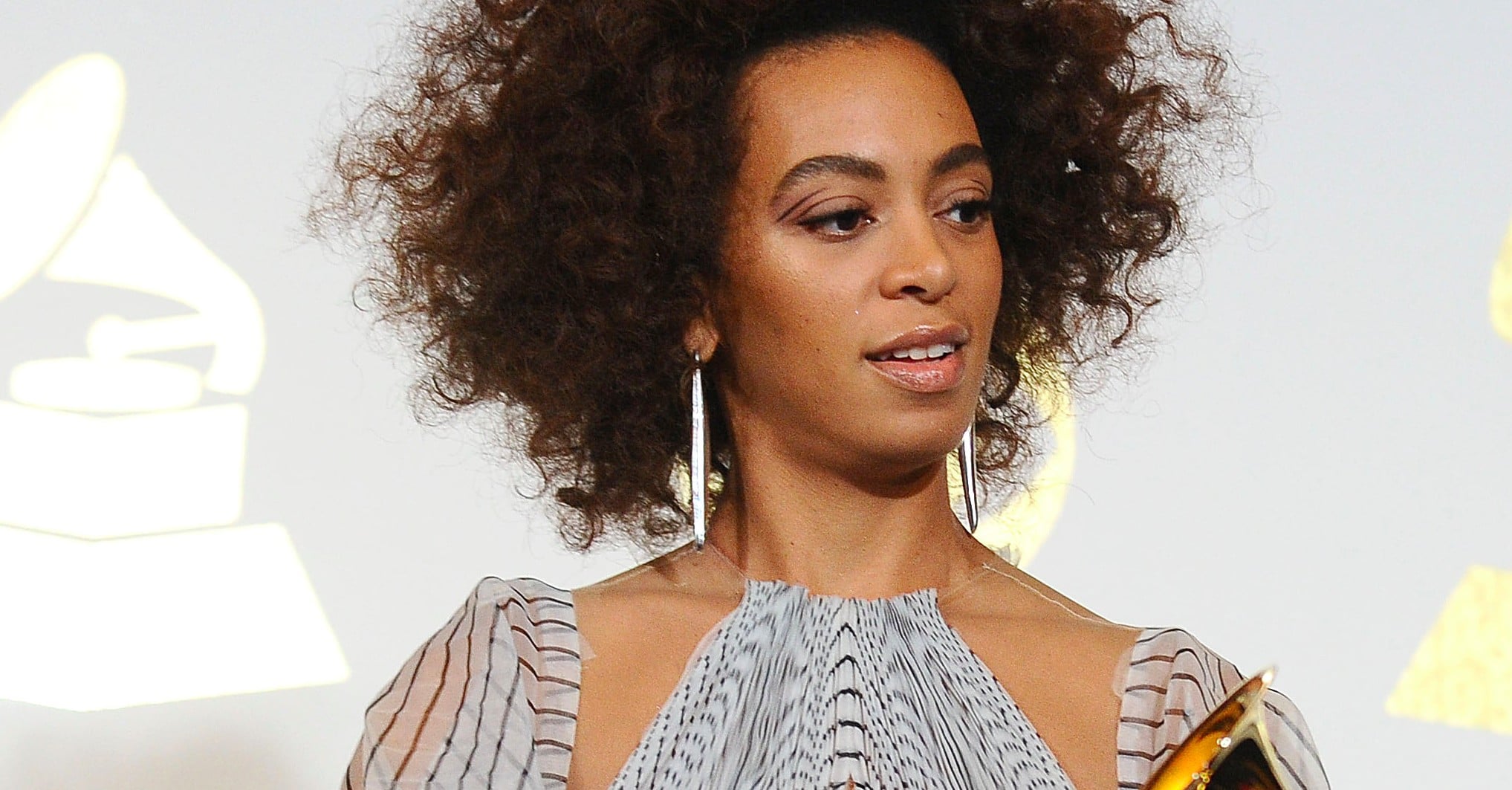 Solange Knowles in the Press Room at the 2017 Grammy Awards | PS ...