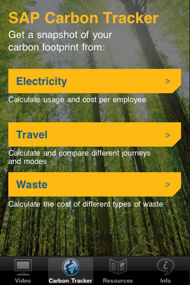 iPhone Apps For Carbon Footprint | PS Tech
