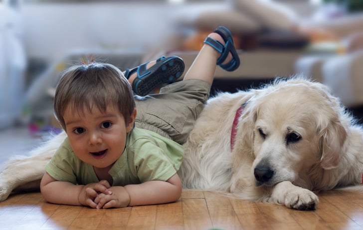 Cute Photos of Kids and Dogs | POPSUGAR UK Parenting Photo 85