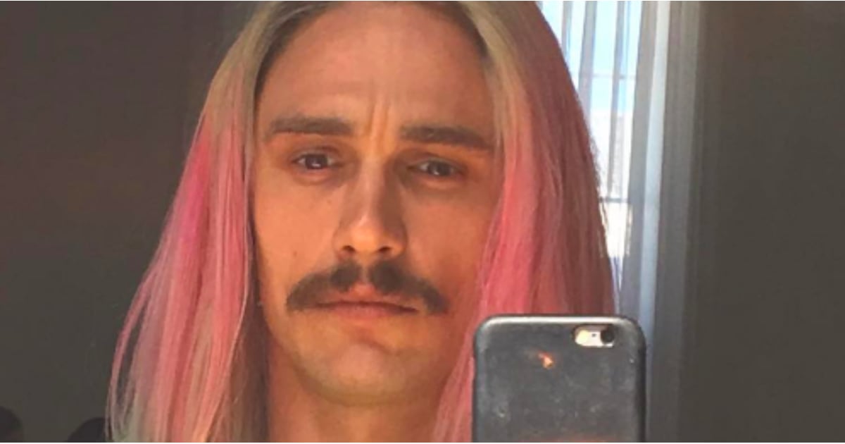 James Franco With Rainbow Hair | August 2016 | POPSUGAR Beauty