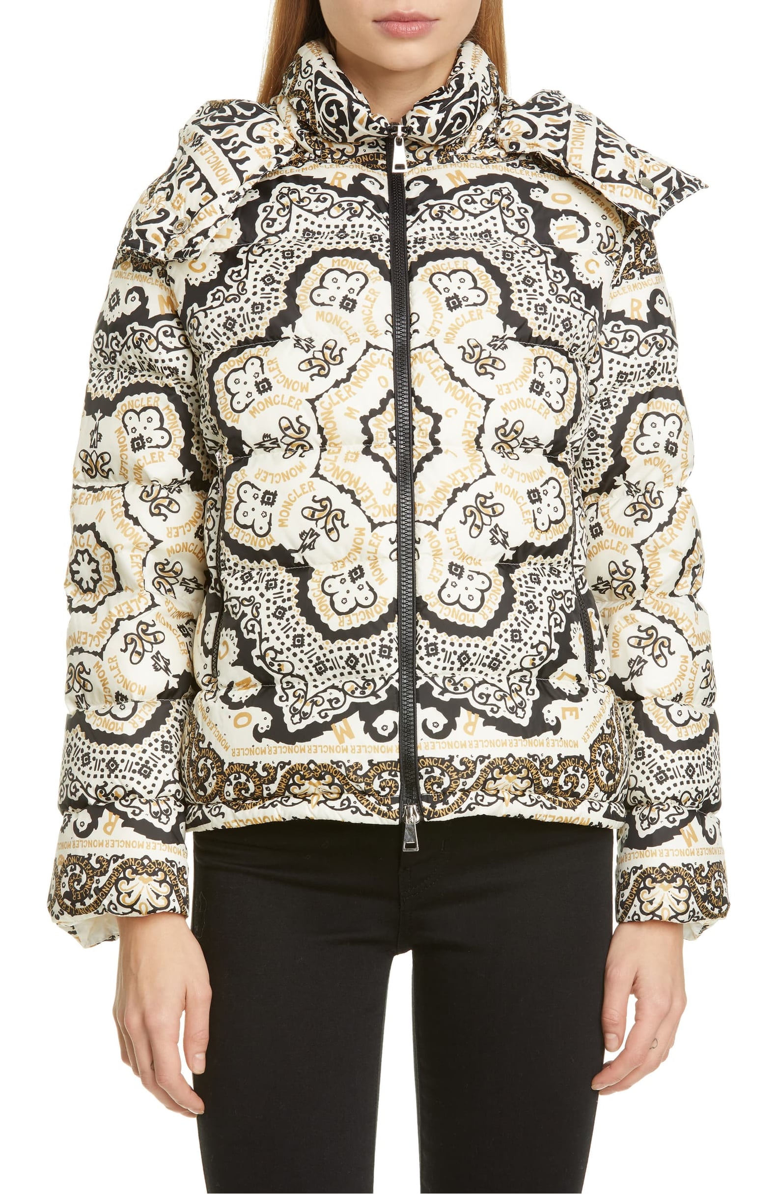 Kanye West's Bandana-Print Visvim Puffer Coat | PS Fashion